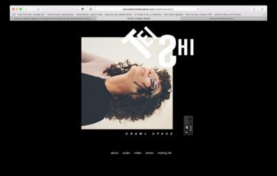 "Tei Shi Website" by Ali Stephens